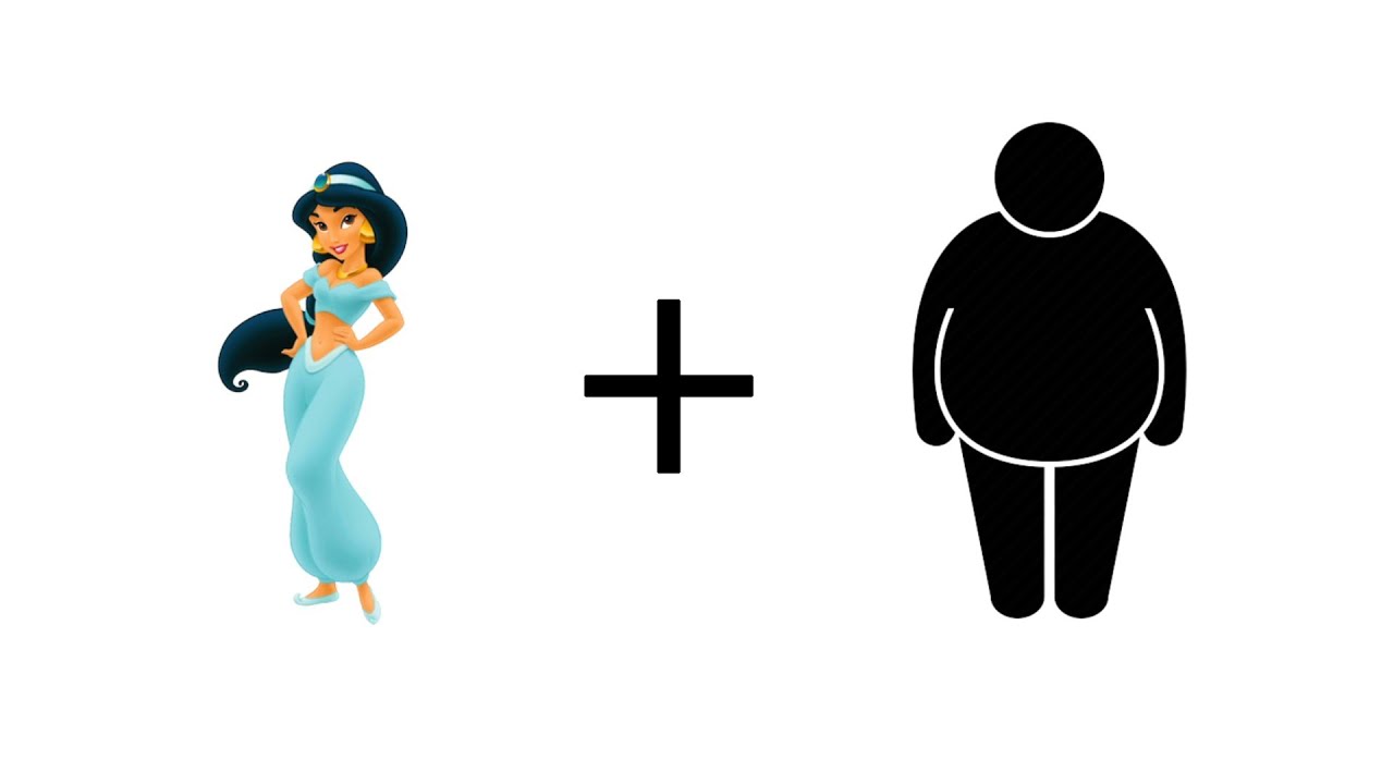 Disney princess + fat =??? - YouTube