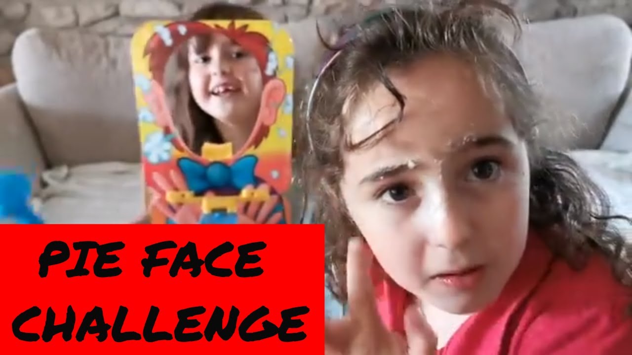 PIE FACE CHALLENGE!! Messy Whipped Cream in the Face Challenge - YouTube