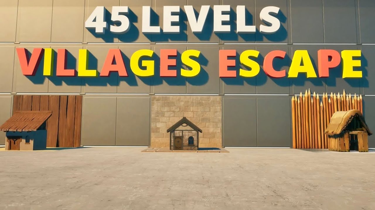 45 Levels Villages Escape (All Levels) - YouTube