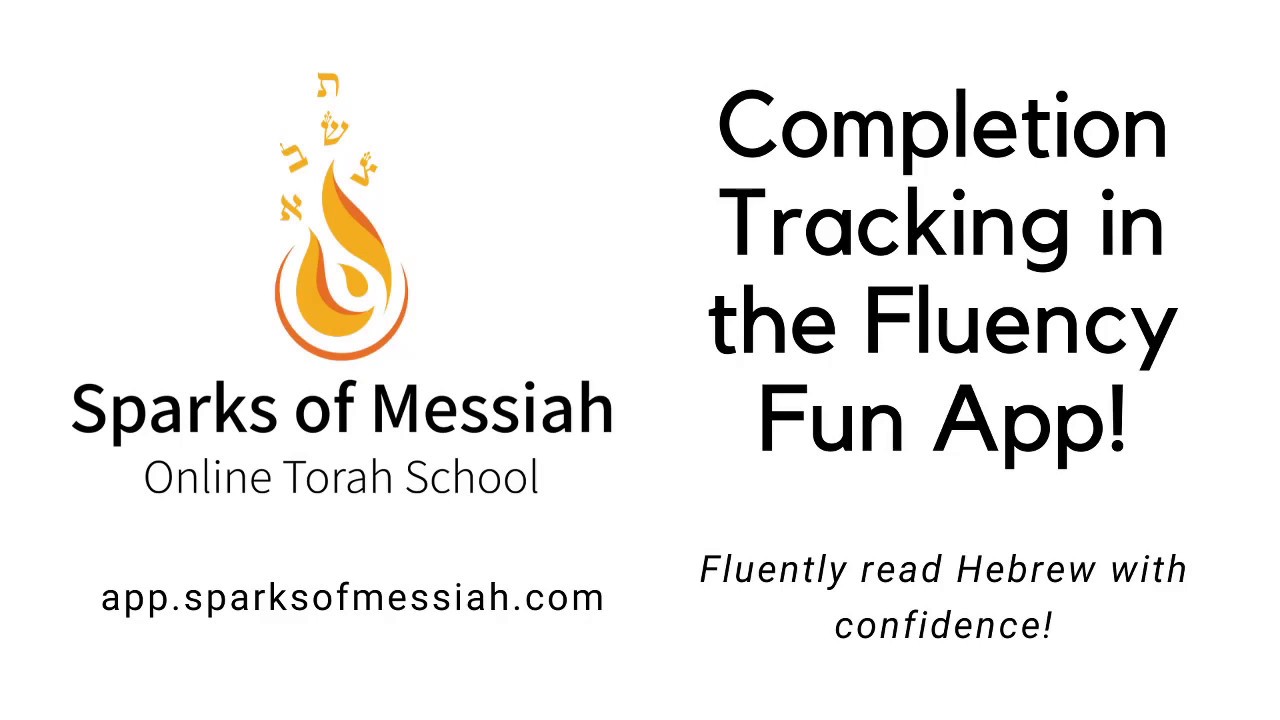 Completion Tracking in the Fluency Fun App! - YouTube