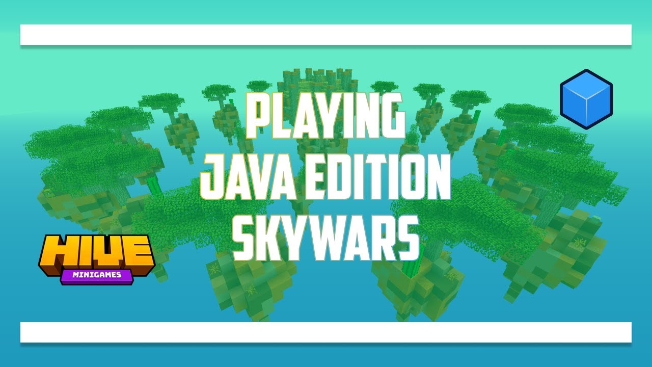 Playing Java Edition SkyWars [HiveMC, Cubecraft] - YouTube