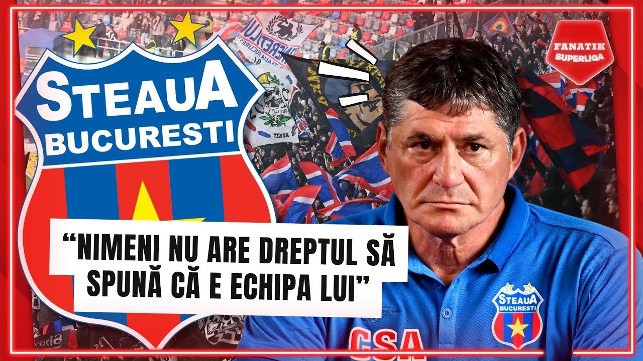 Capitanul finalei de la Sevilla 1986 NU VREA patron la CSA Steaua - YouTube