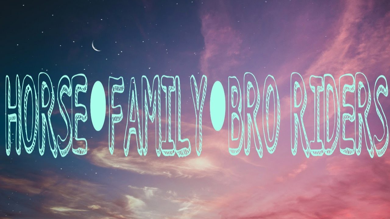 HORSE FAMILY BRO RIDERS - YouTube