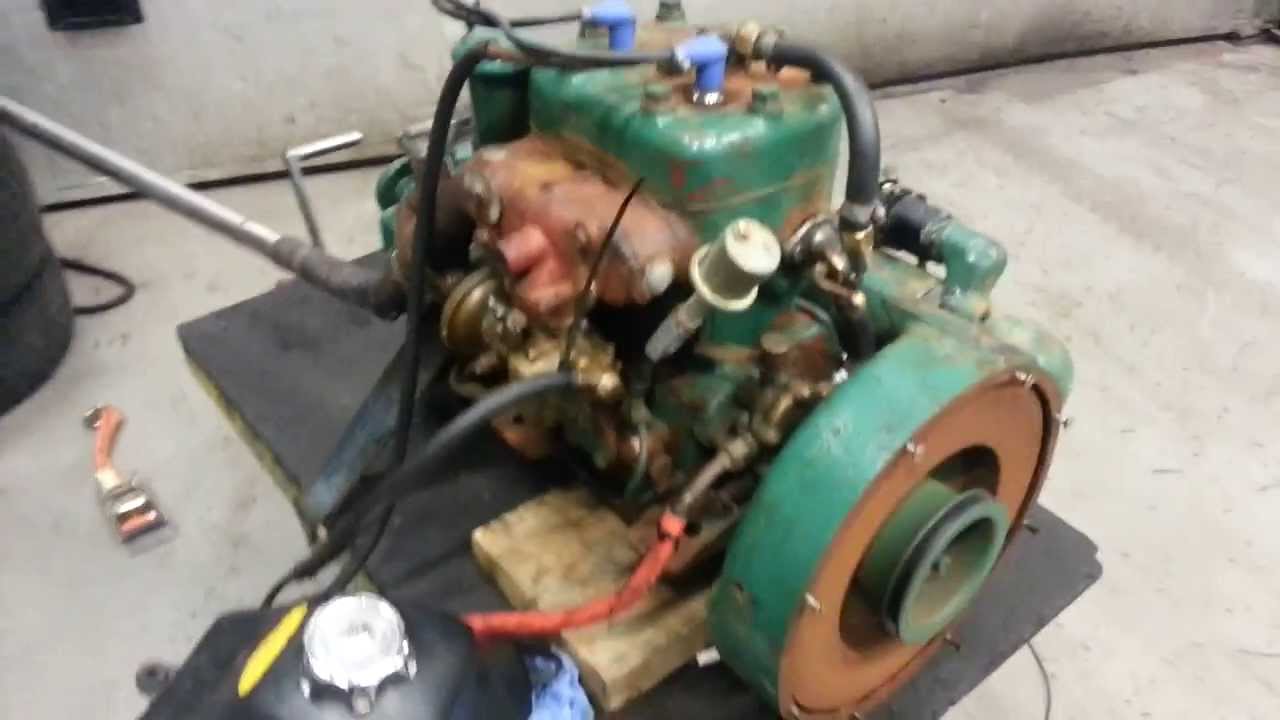 Albin 0-21 proefdraaien slow idle contest - YouTube