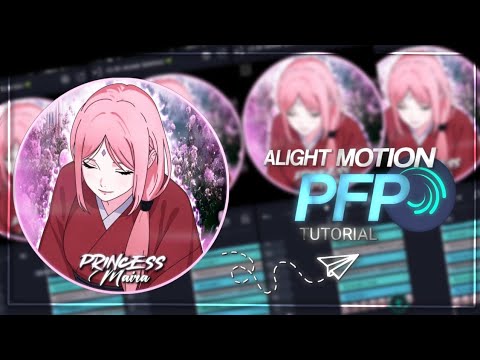 PFP TUTORIAL || ALIGHT MOTION - YouTube