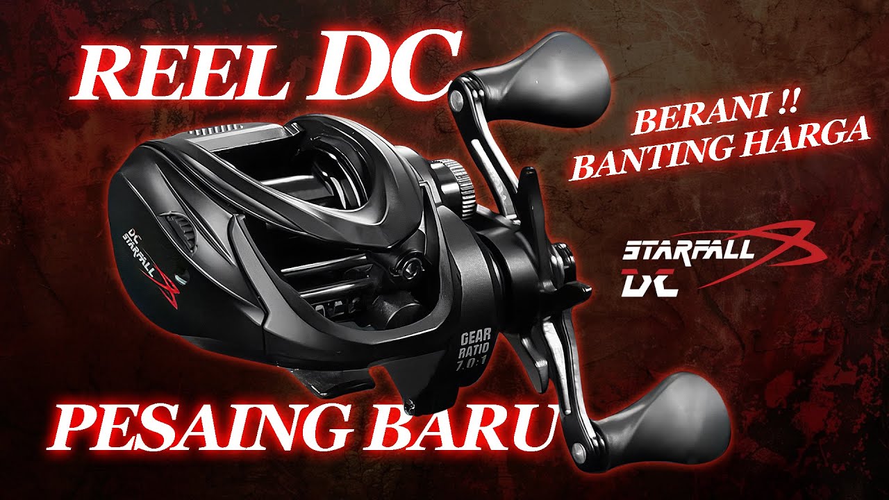PESAING BARU!! STARFALL REEL BAITCASTING DIGITAL CONTROL - YouTube