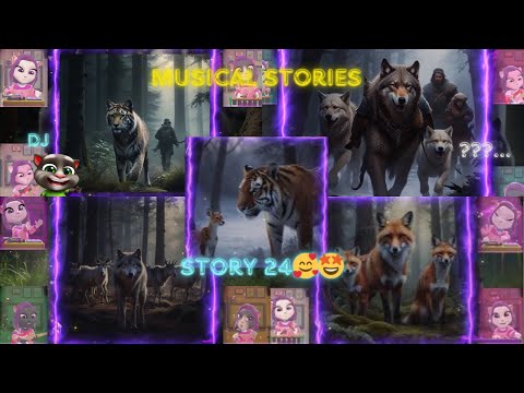 Stories Angela Tiger, Deer and Fox Story 24 #description