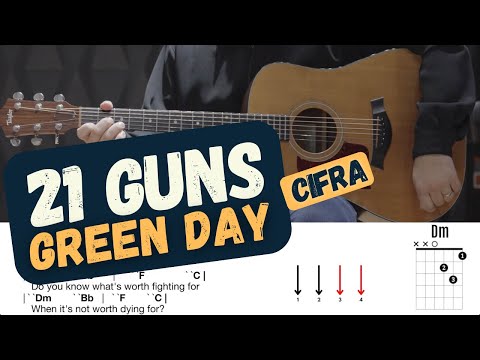 21 Guns - Green Day - Aprender a tocar - Cifra