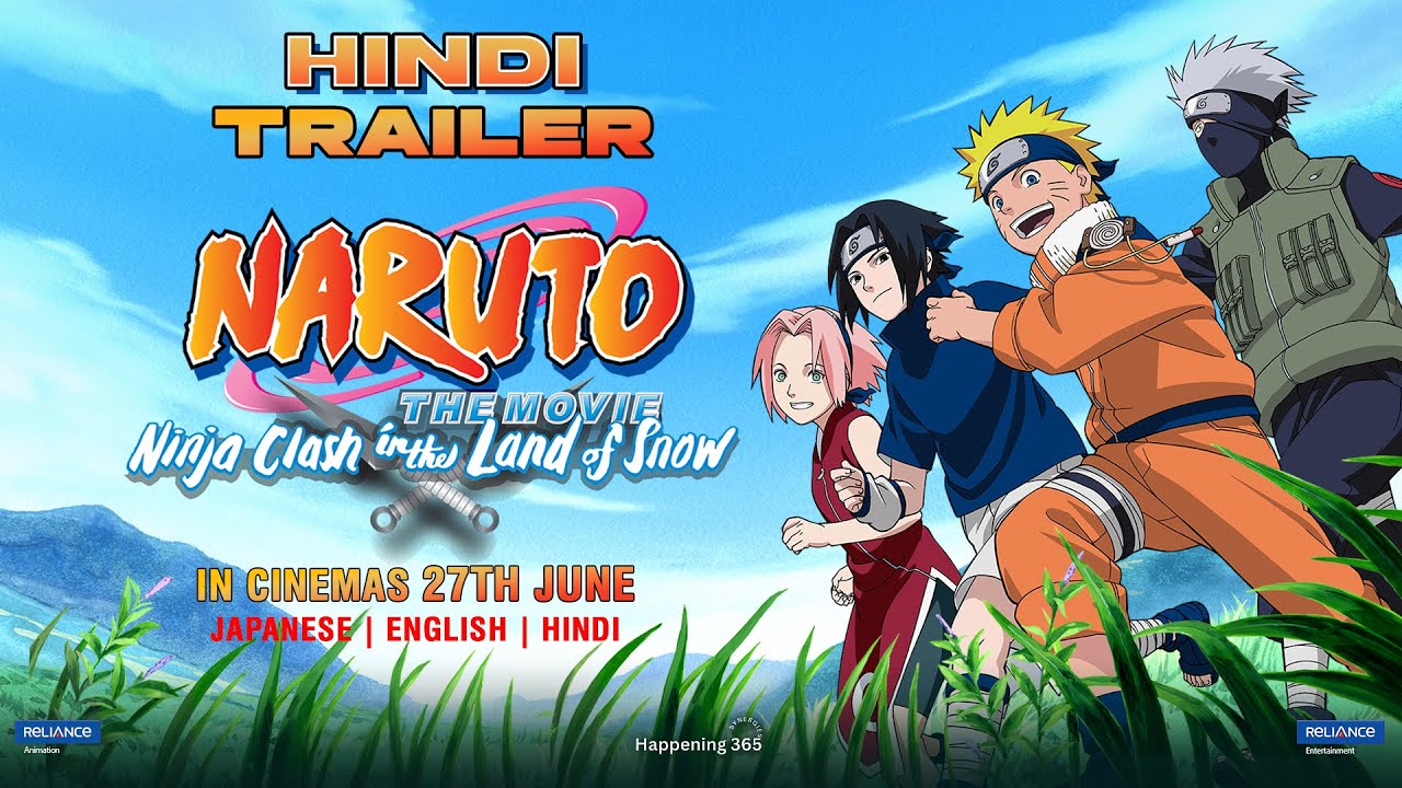 Naruto The Movie – Ninja Clash in the Land of Snow | Trailer | Hindi ...