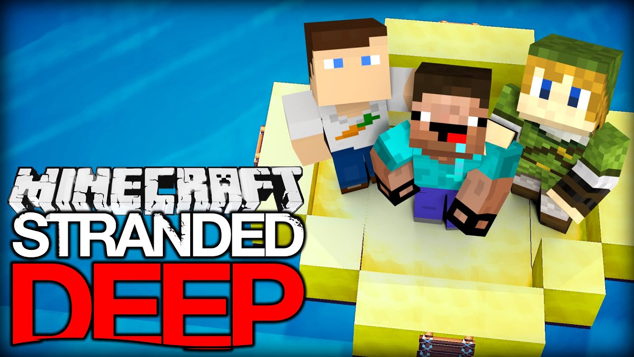Minecraft Stranded Deep #1 - Willkommen auf der Insel! - YouTube