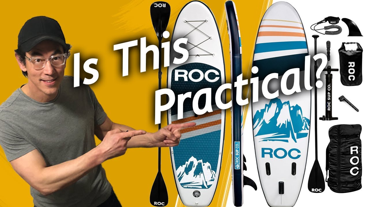 ROC Outdoors Paddle Board, Quick Tips, Set Up, Features, Break Down ...