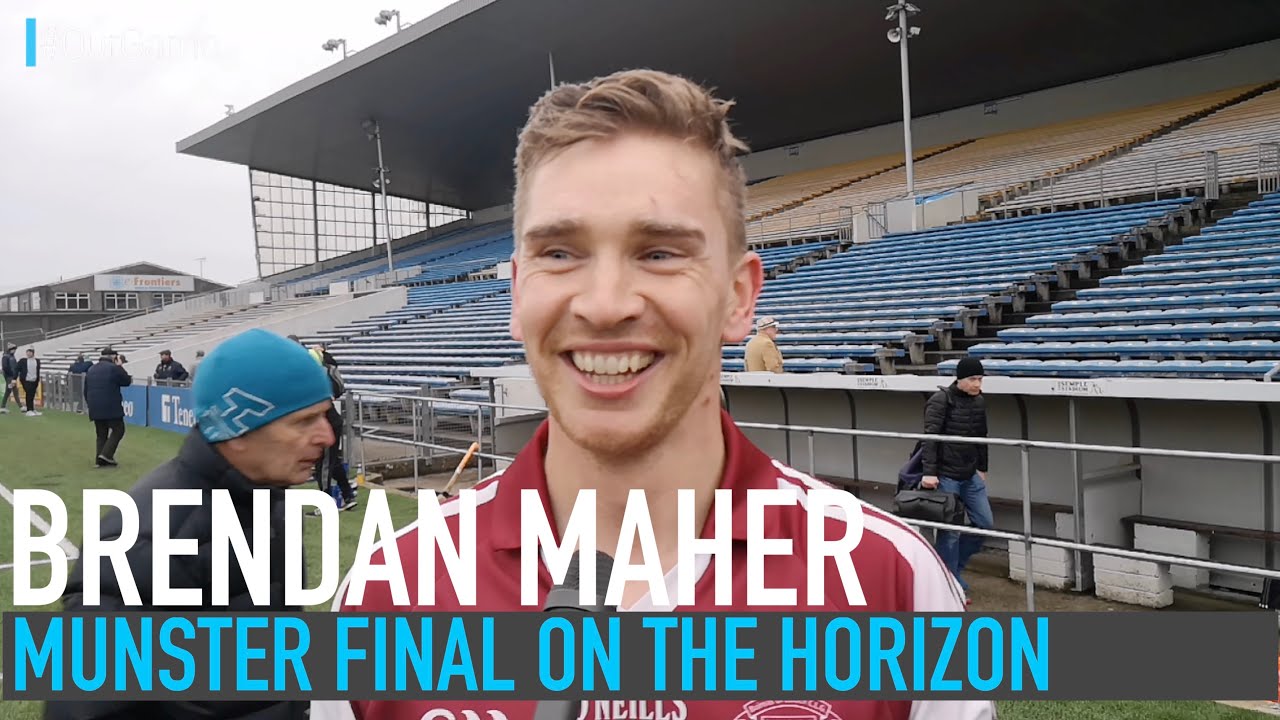 Brendan Maher delight as Borris-Ileigh head for Munster final - YouTube
