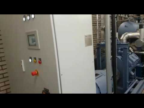 HB Koeltechniek Ammonia Compressor 750Kw - YouTube