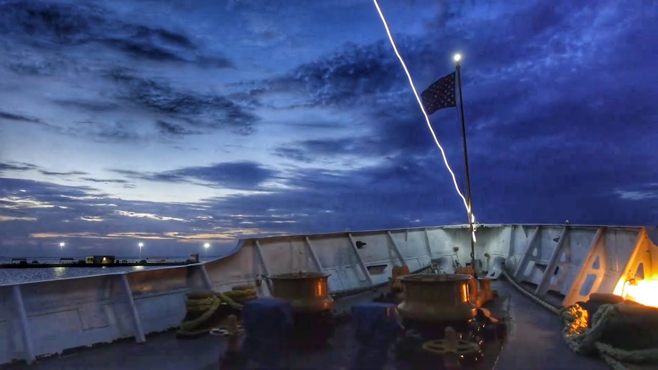 Key West LIVE aboard the USCGC Ingham - Happy Hour Sunset - 1080p60fps ...