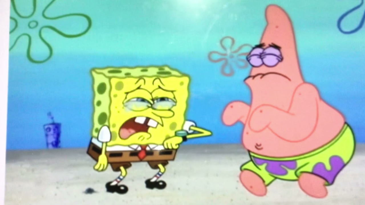 Spongebob and Patrick Crying (Korean) - YouTube