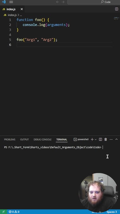 Arguments Object Shorts Short Programming Webdevelopment Code Coding Javascript Software