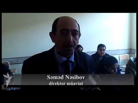 Şıxlıdakı müasir məktəbdə şagirdlər palto ilə otururlar...