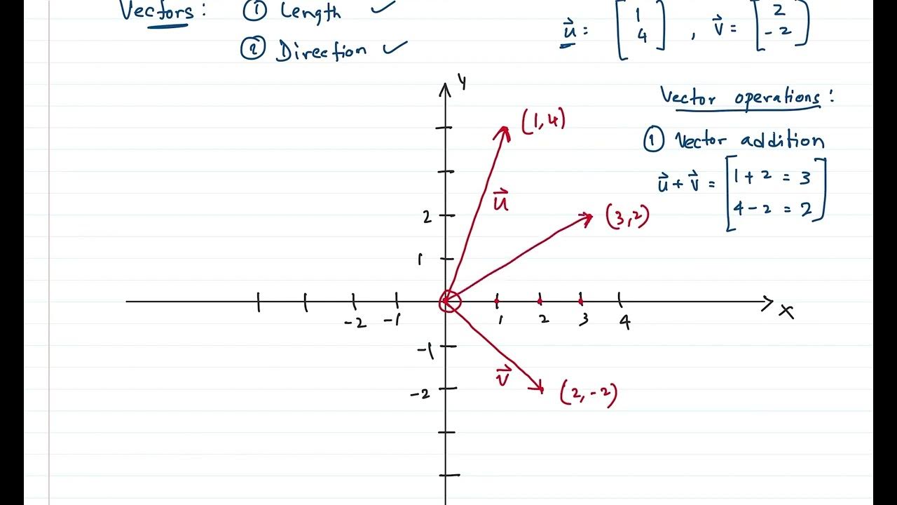 Introduction to Linear Algebra - Vectors - YouTube
