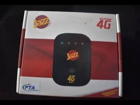 Jazz 4g device/jazz data sim 4g device - YouTube