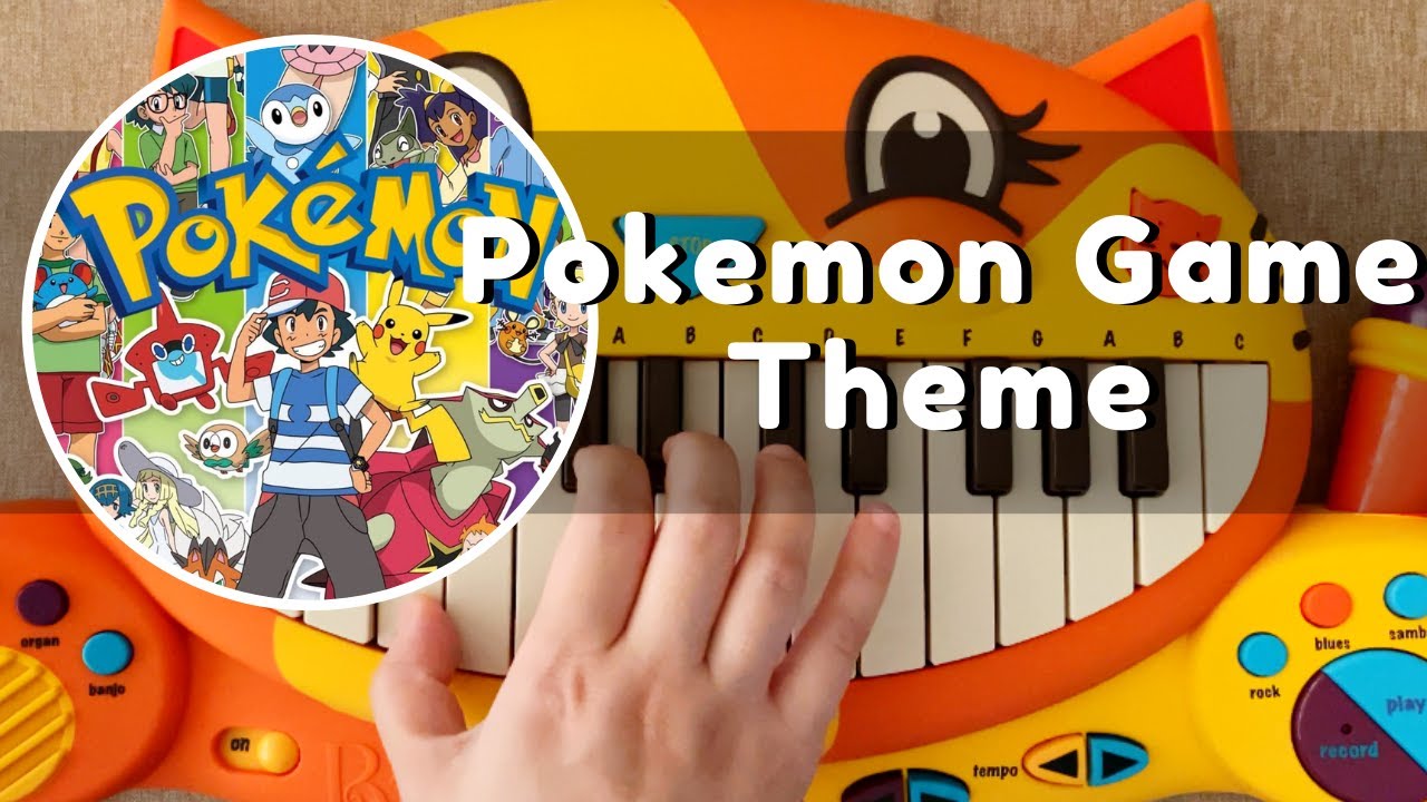 Pokemon Game Theme - Pokemon Center (Cat Piano Cover) - YouTube