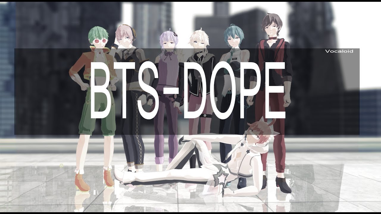 [MMD] Vocaloid | BTS-DOPE - YouTube