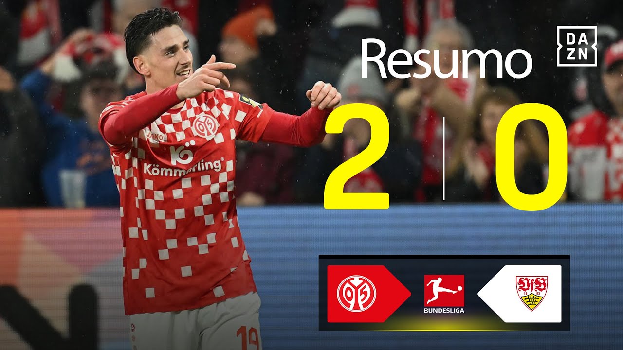 Resumo | Mainz 2-0 Stuttgart | Bundesliga 24/25 - YouTube