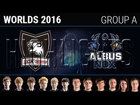 ROX Tigers vs Albus Nox Luna Highlights, S6 World Championship 2016 Group A Day 1, ROX vs ANX ...