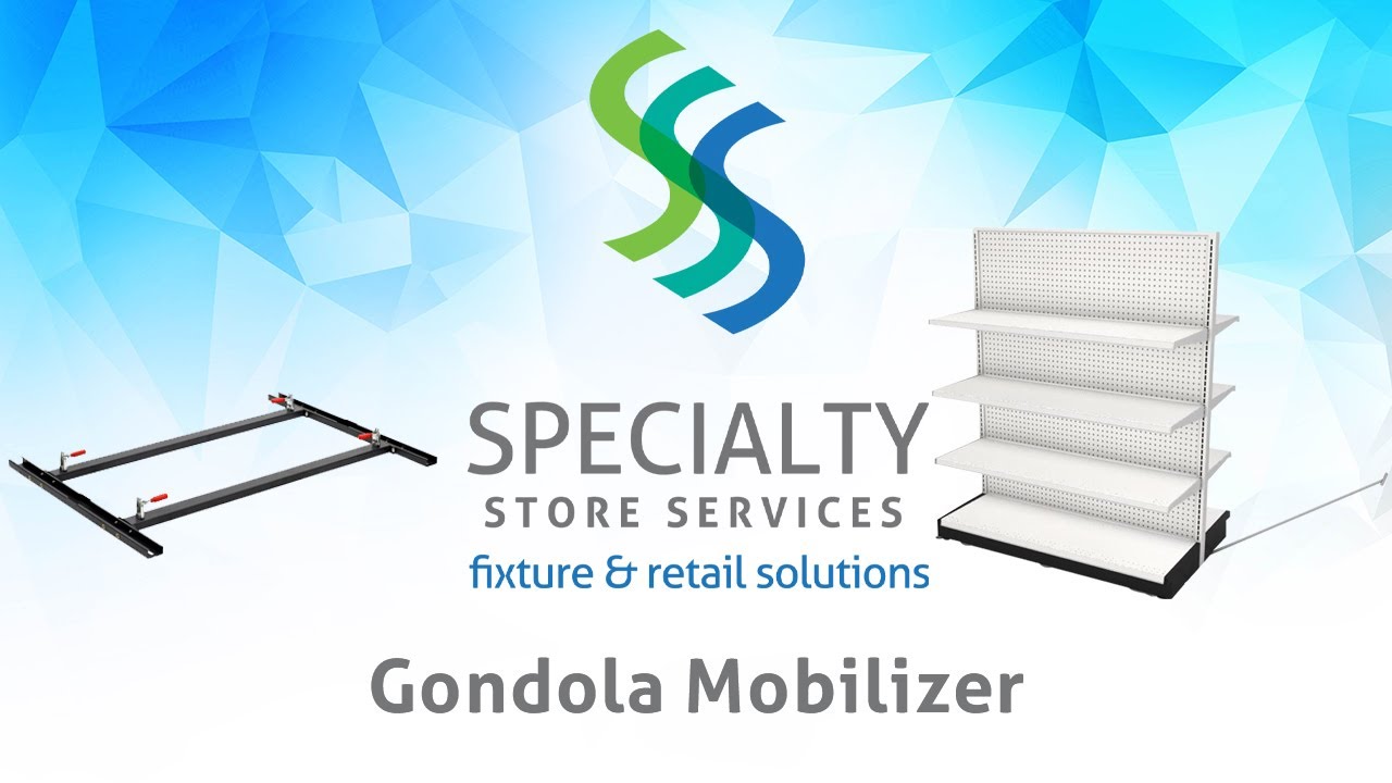 Specialty Store Services Gondola Mobilizer | Product Spotlight - YouTube