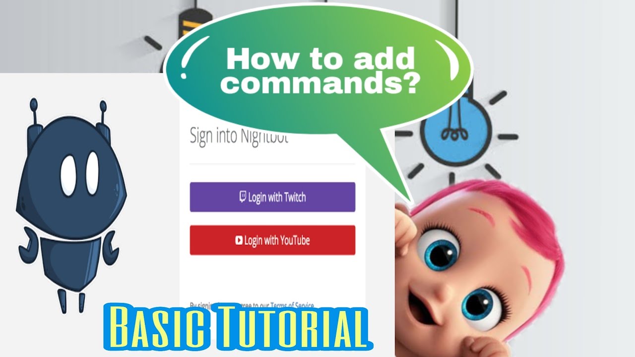 How To Setup Nightbot Commands Basic Tutorial Youtube