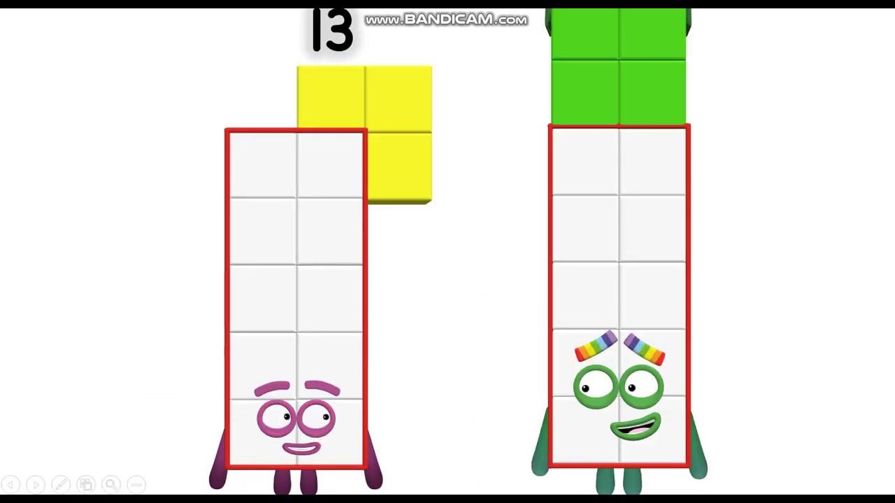 Numberblock teens - YouTube