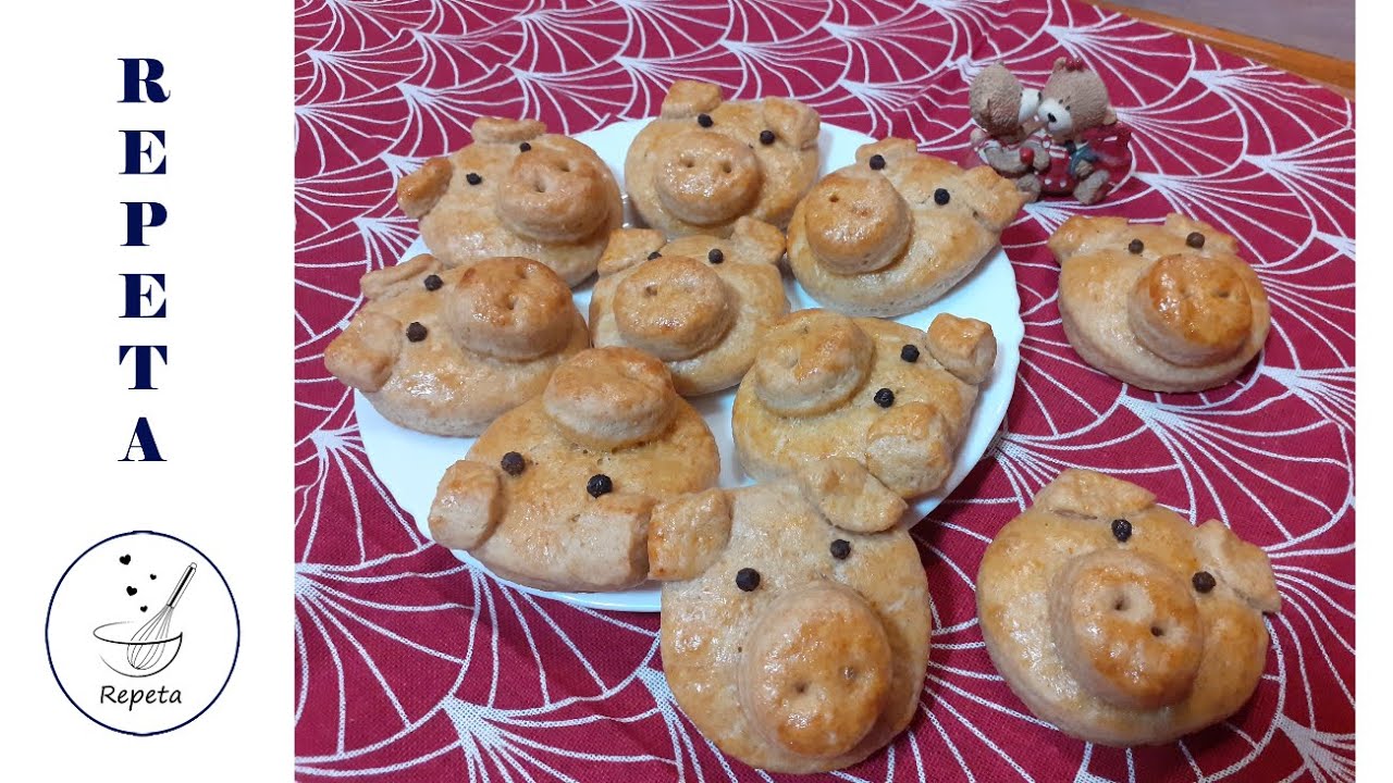 Szilveszteri malackák (cukorbetegek is fogyaszthatják) - YouTube