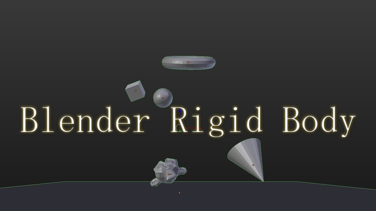 Blender 2.66 Rigid Body Tutorial German/Deutsch - YouTube