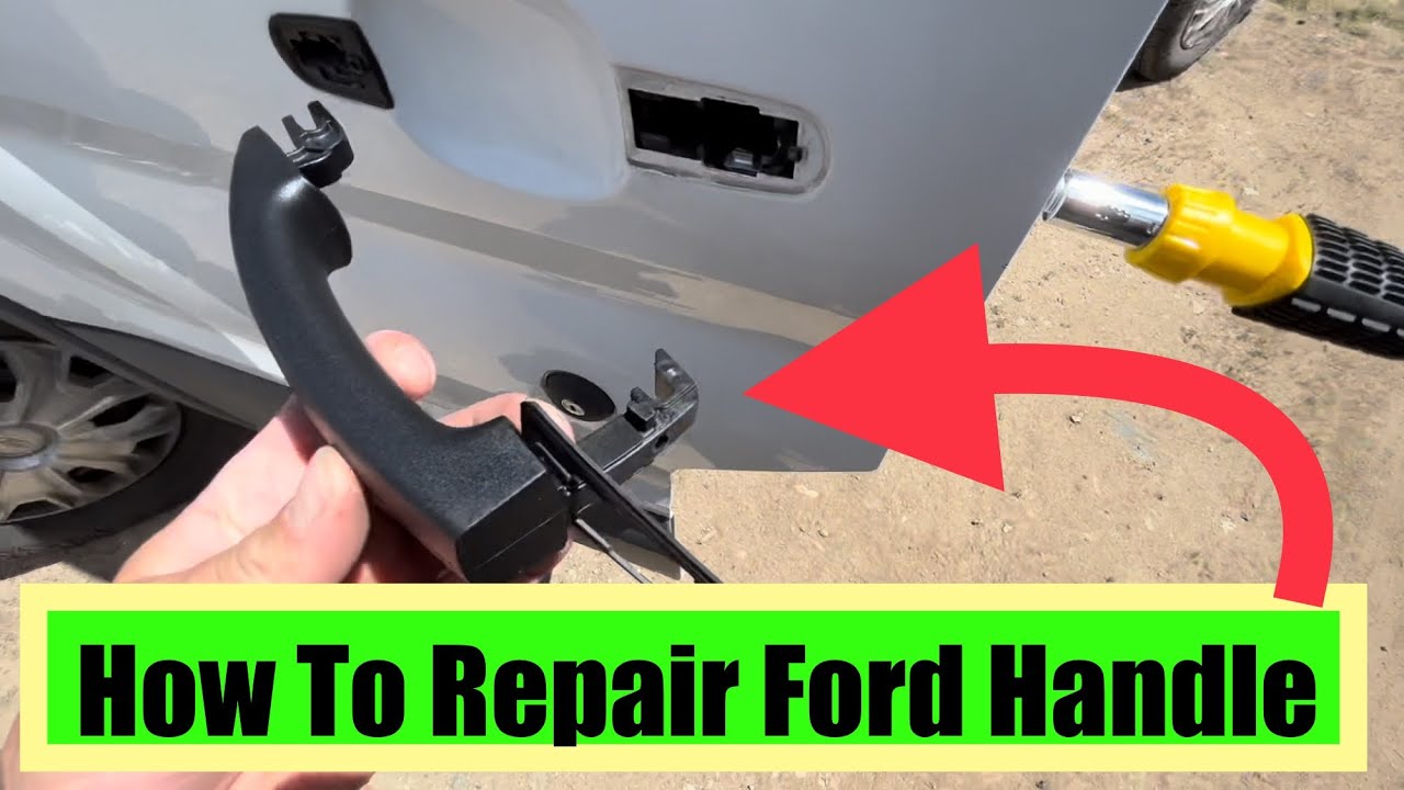 How to replace Ford Exterior Door handle - YouTube
