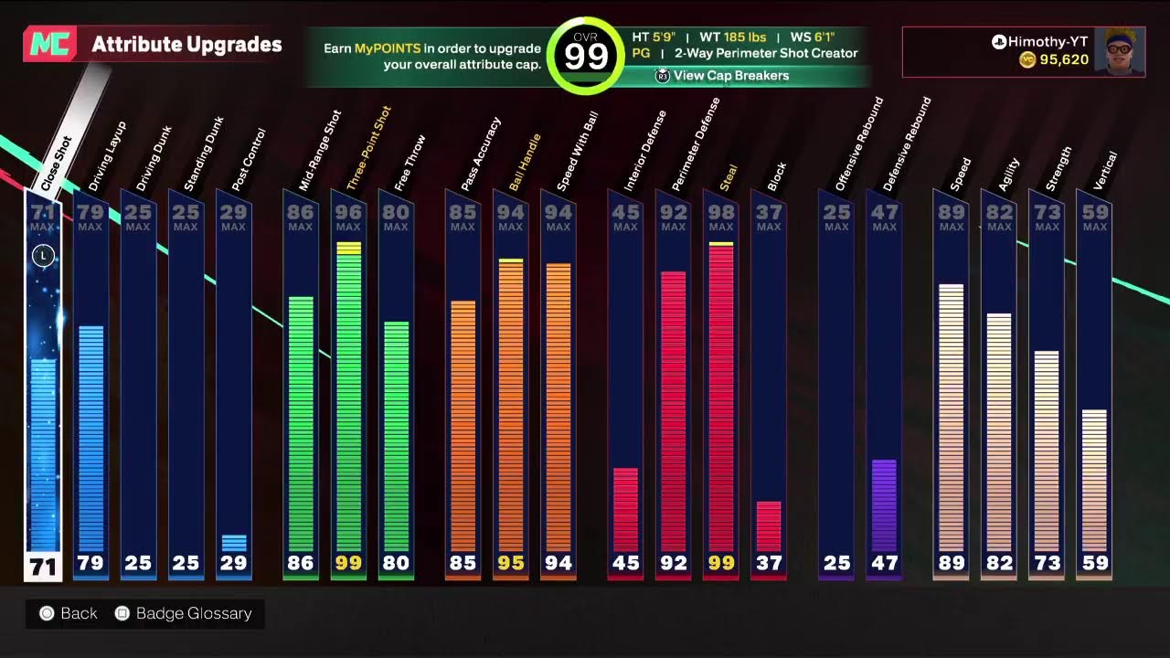 2K25 NEW 5'9 build hitting ss3 - YouTube