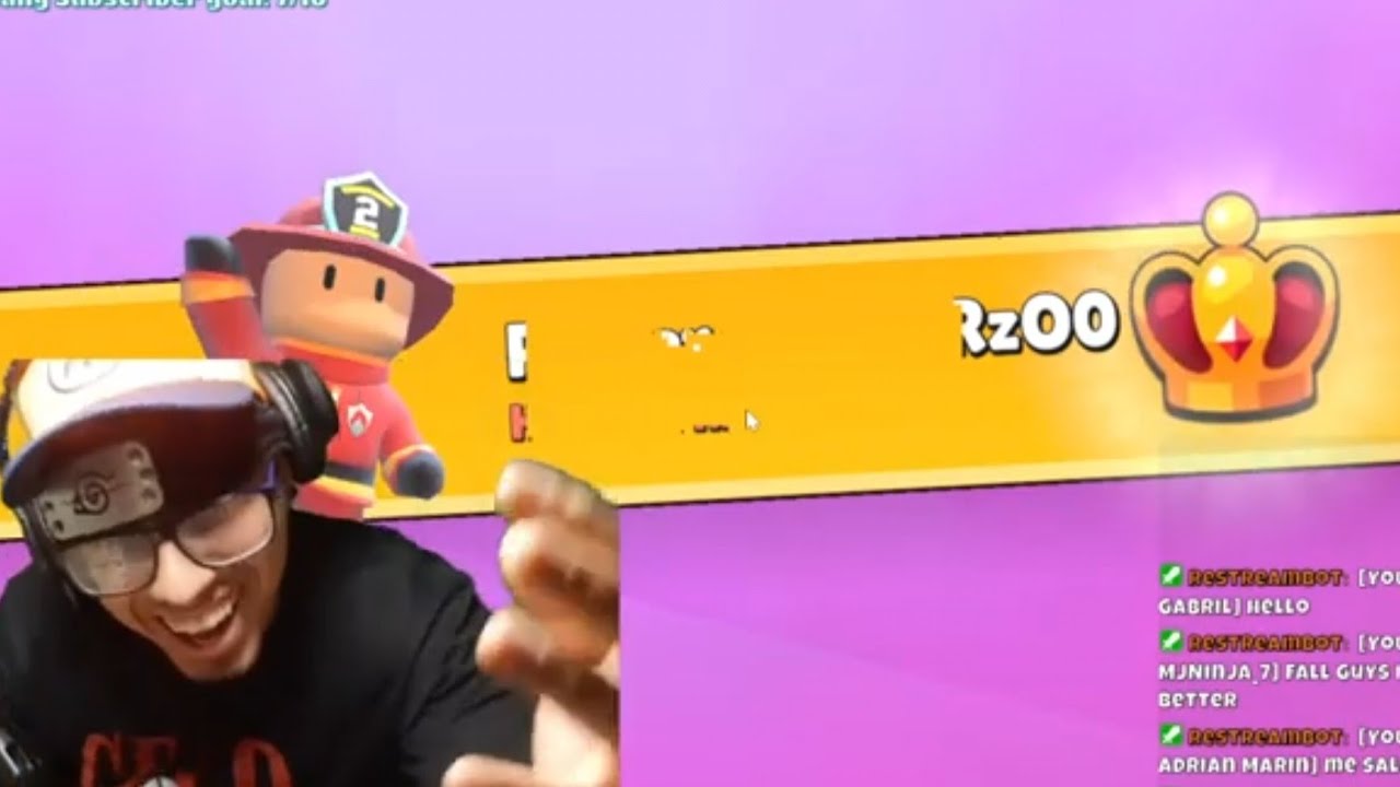 NOT ENDING LIVE TILL I WIN🔴Stumble Guys first time🔴COME SAY HI! - YouTube