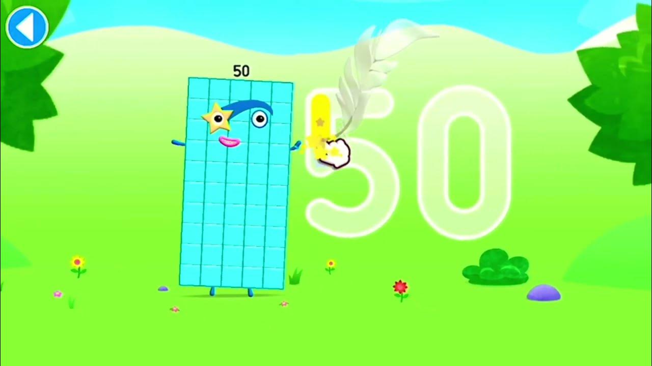 Meet the Numberblocks 20 - 55 - Let's learn the numbers with ...