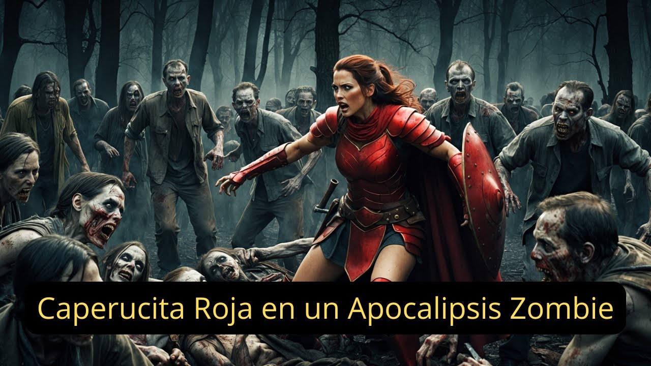 🚨 Caperucita Roja en un Apocalipsis Zombie 🧟‍♀️🔥 | ¡Katana, zombies y ...