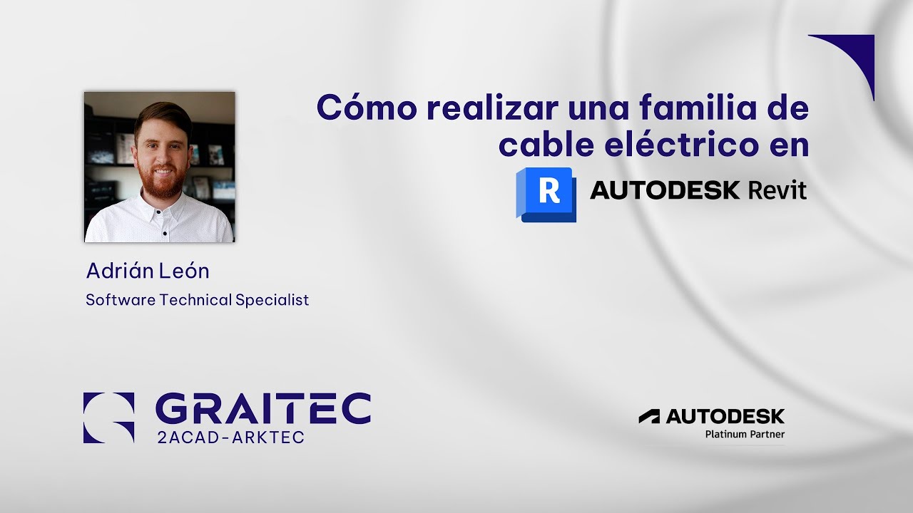 Cómo realizar una familia de cable eléctrico en Revit - YouTube