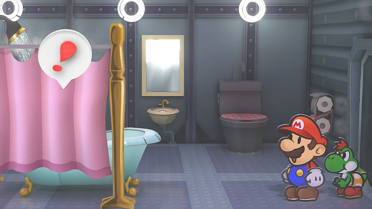 Paper Mario: The Thousand-Year Door - Mario Walking In During A Hot ...