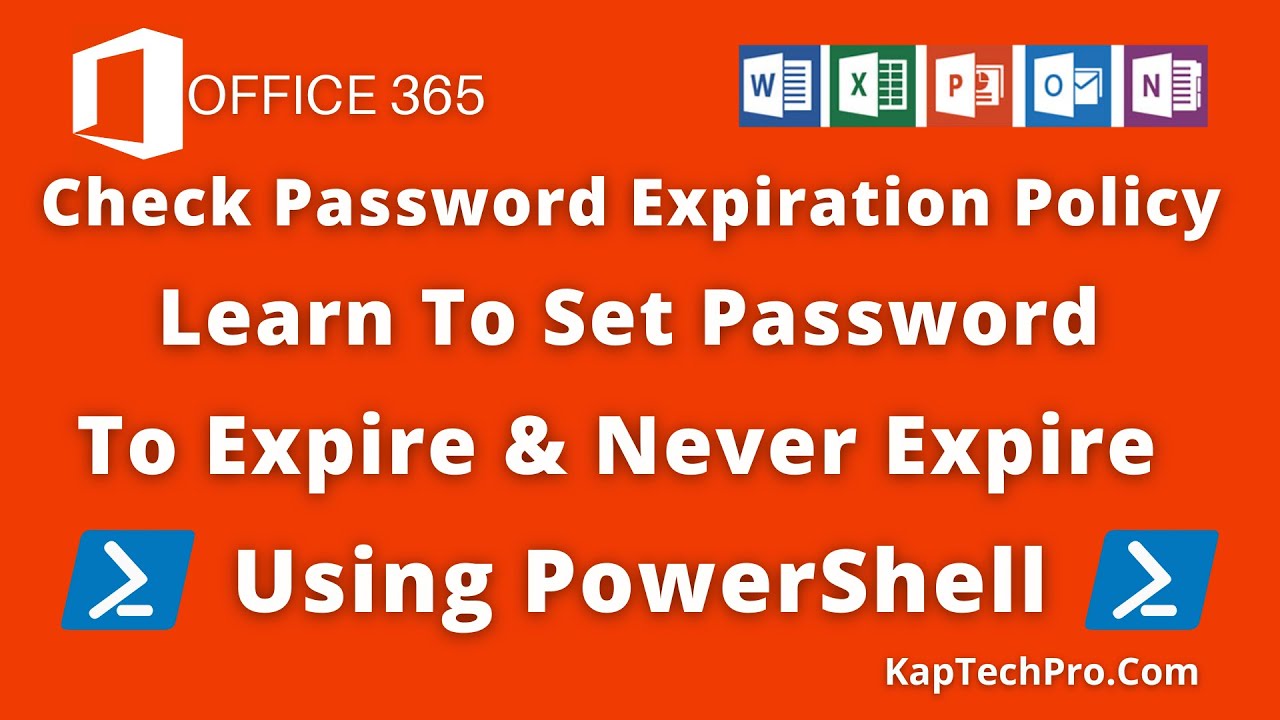 How To Check Password Expiration Policy In Office 365 YouTube how-to-check-password-expiration-policy-in-office-365-youtube