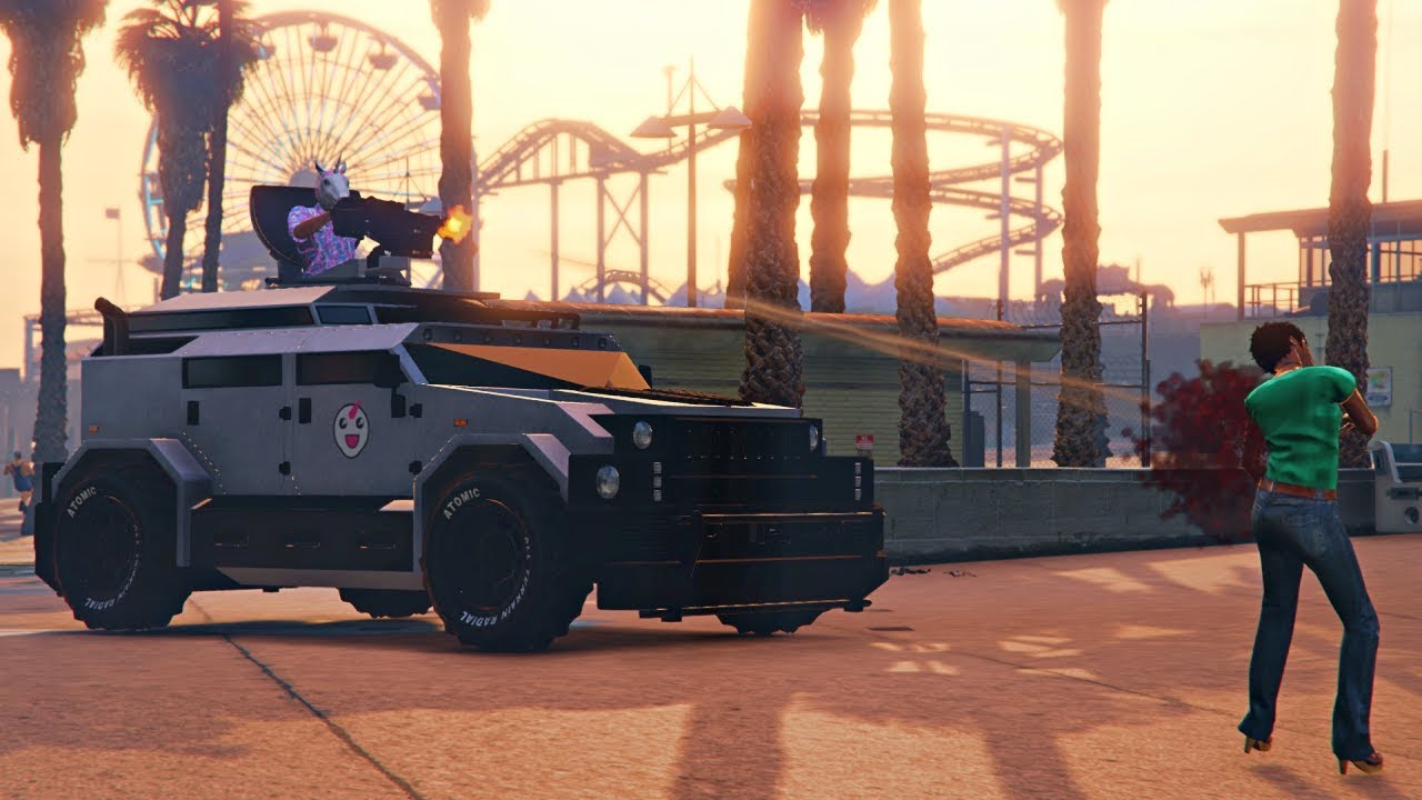 TESTING THE NEW HVY MENACER! | GTA 5 ONLINE SHENANIGANS - YouTube