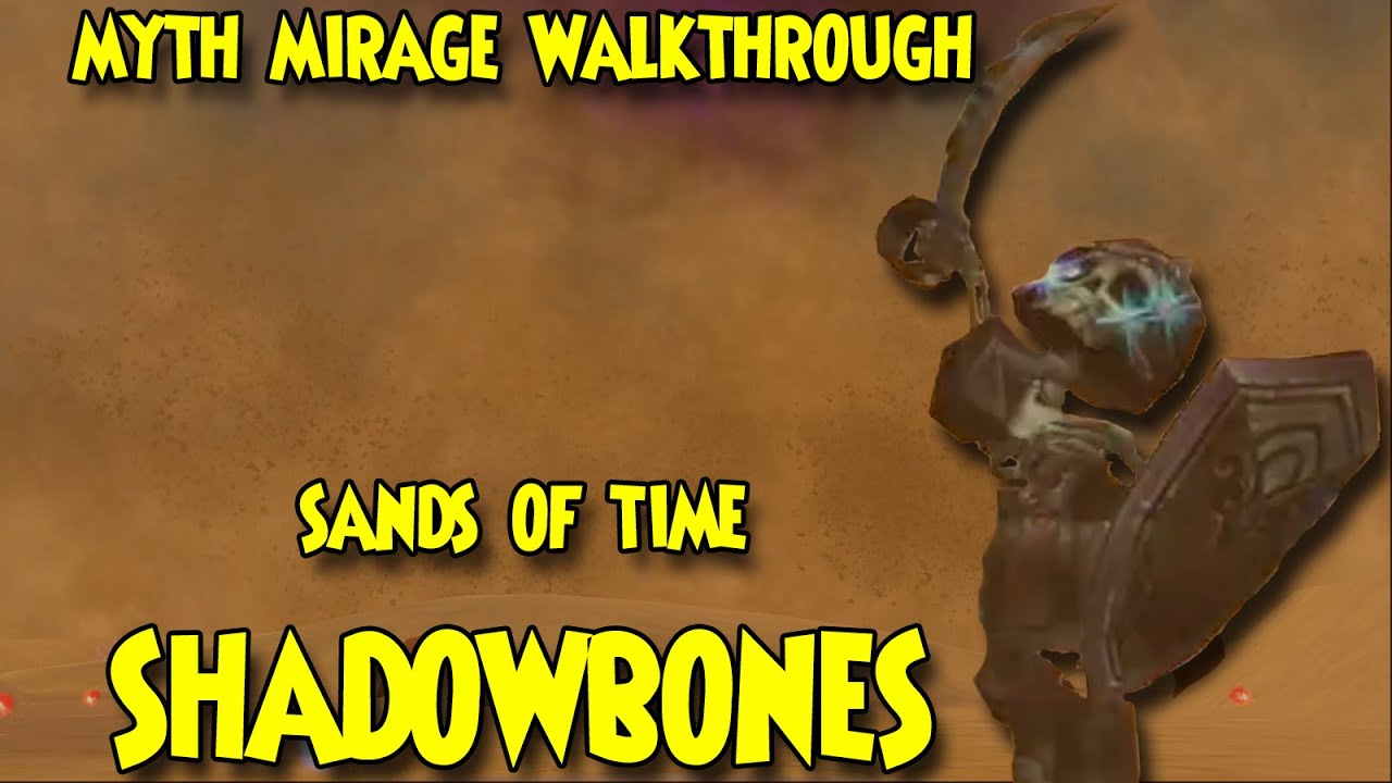 Wizard101: Myth MIRAGE Walkthrough - SHADOWBONES - YouTube