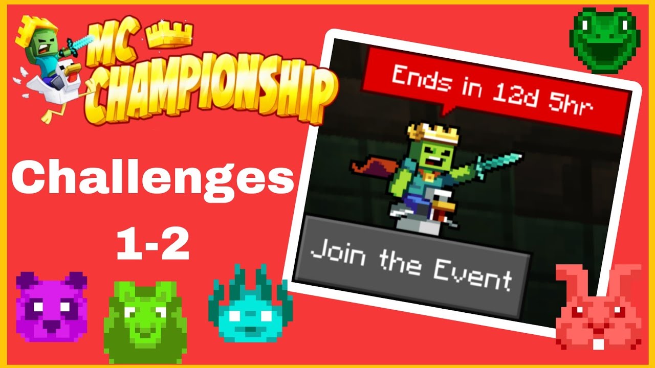 CHALLENGES 1-2 MCC Minecraft Championship server! Mystery cave locations puzzle - YouTube