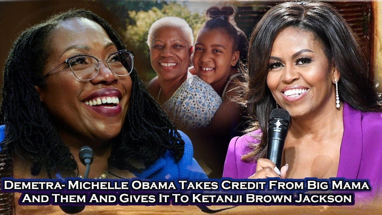 Demetra- Michelle Obama Takes Credit From Big Mama And Them And Gives ...