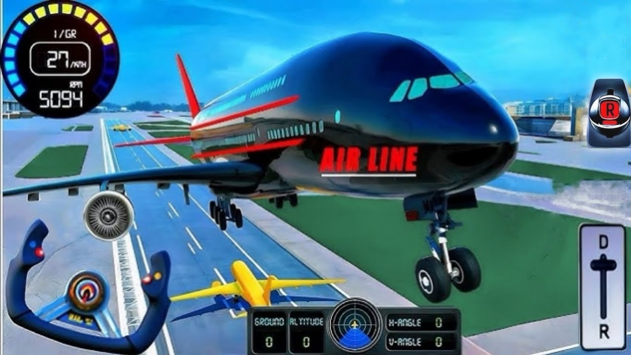 Emirates Aeroplane Flight City Pilot Simulator – Plane Boeing Emergency ...