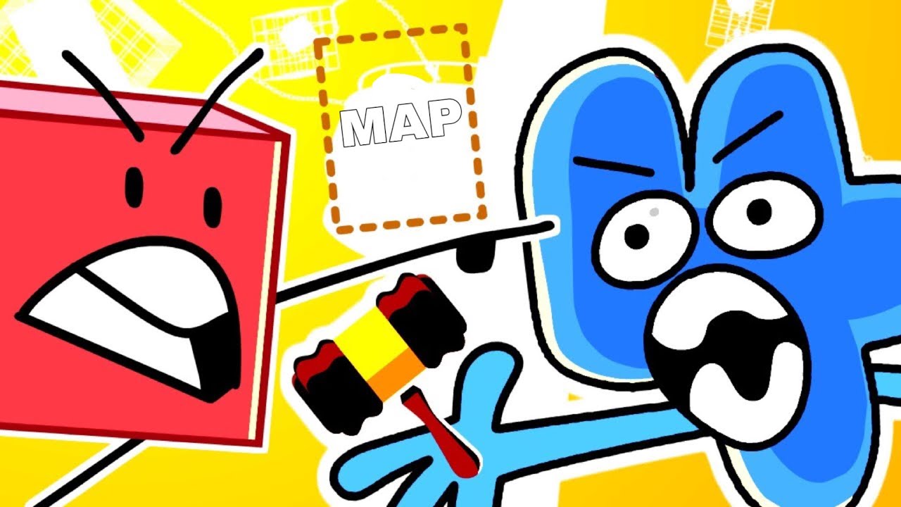 BFB 22 Map: Who Stole TheRandomGuyYT’s Map? (BFB 22 Map Parts) # ...