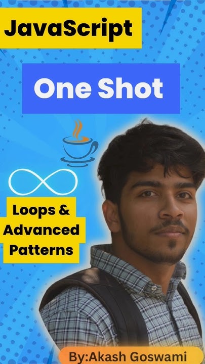 Javascript Loops One Shot Video 9april 600pmoneshot Javascript Loops Mernstack Youtube