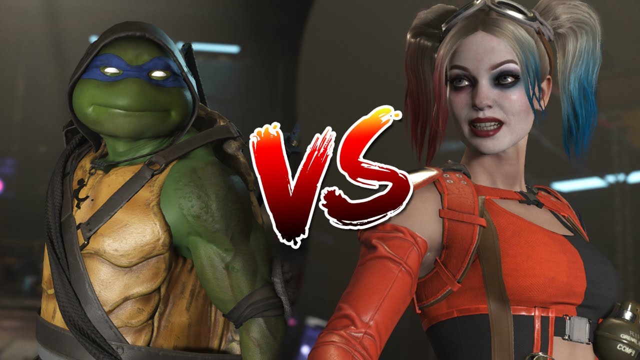 injustice 2 - ninja turtles vs Harley Quinn,Green Arrow,Green Lantern ...