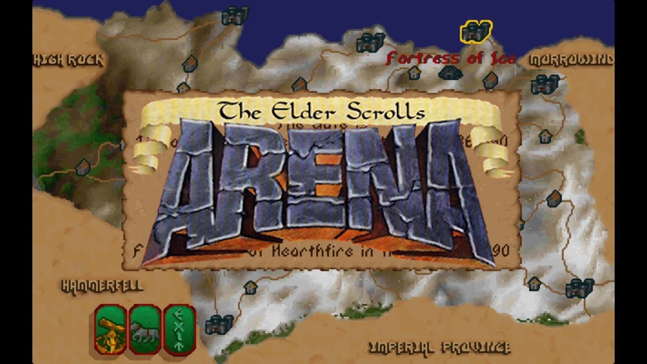 The Elder Scrolls: Arena - Fortress of Ice - YouTube