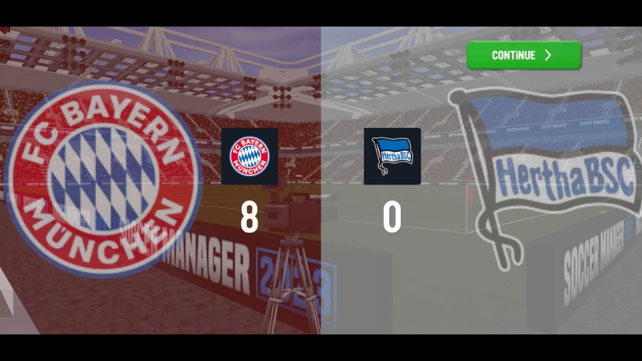 Soccer Manager 2023 - Bayern Munich tactic / Best tactic series - YouTube